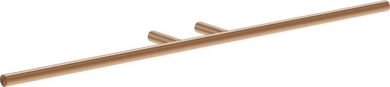Mexen Loop, držák na ručníky 65 cm, měděná matná, 70A71046-65