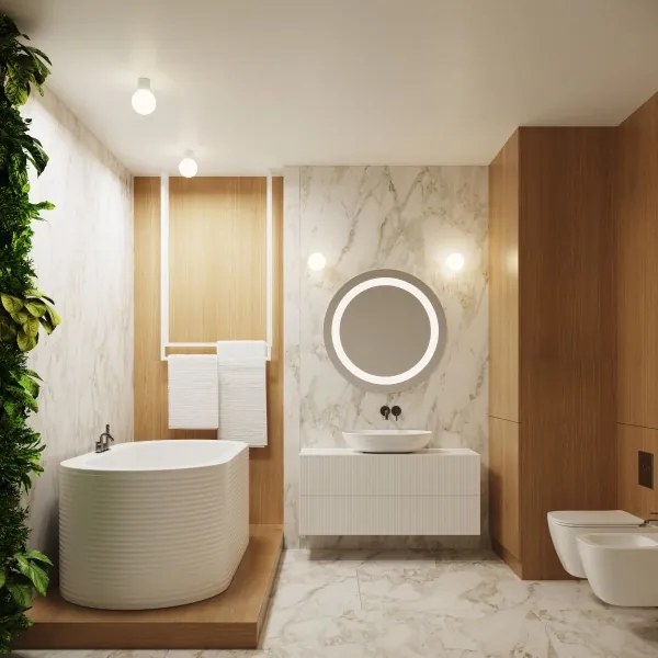 Sollux SL.1708 - Koupelnové stropní svítidlo HALO 1xG9/8W/230V IP44 bílá