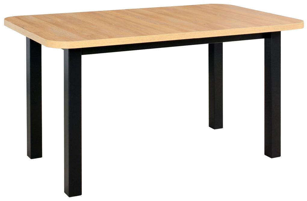 Jídelní stůl Arwen 2XL Zvolte barvu horní desky: Bílý (borovice andersen), Zvolte barvu nožek: Ořech - nut