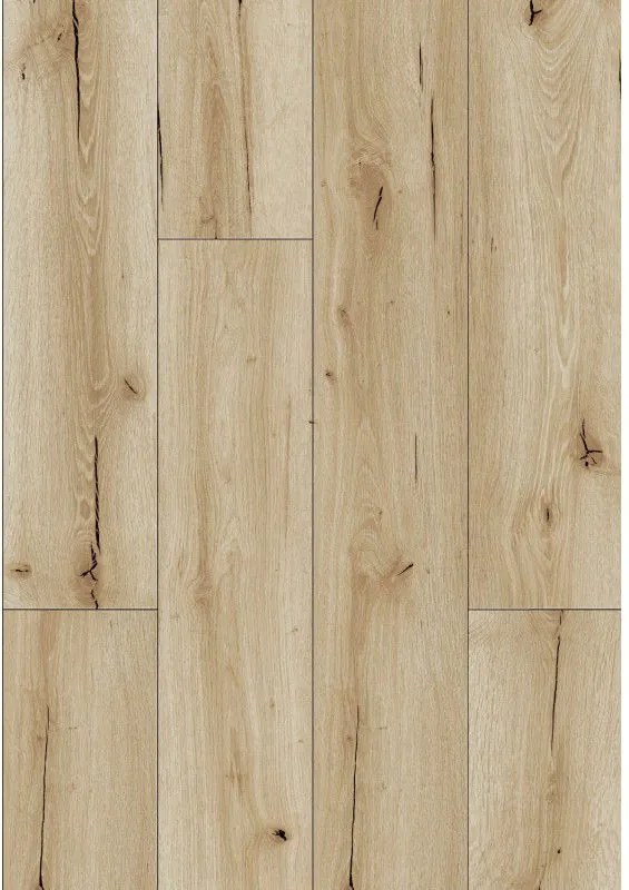 Mexen Sun Valley Vinylové panely 1227 x 187 mm LVT Dryback 2,5 mm, podložka PVC, 4 V-spára, Dub - F1306-1227-187-255-4V1-01