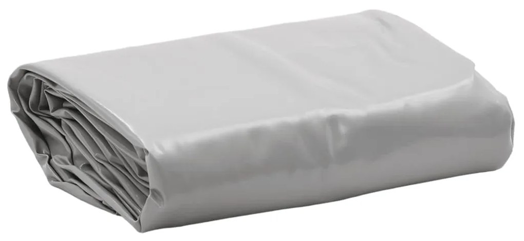 Plachta šedá 5 x 8 m 650 g/m² 156049