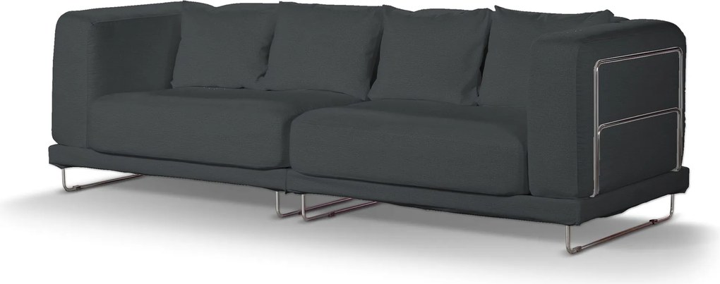 Potah na pohovku IKEA Tylösand 3-místná nerozkládací barva šedá látka sametová