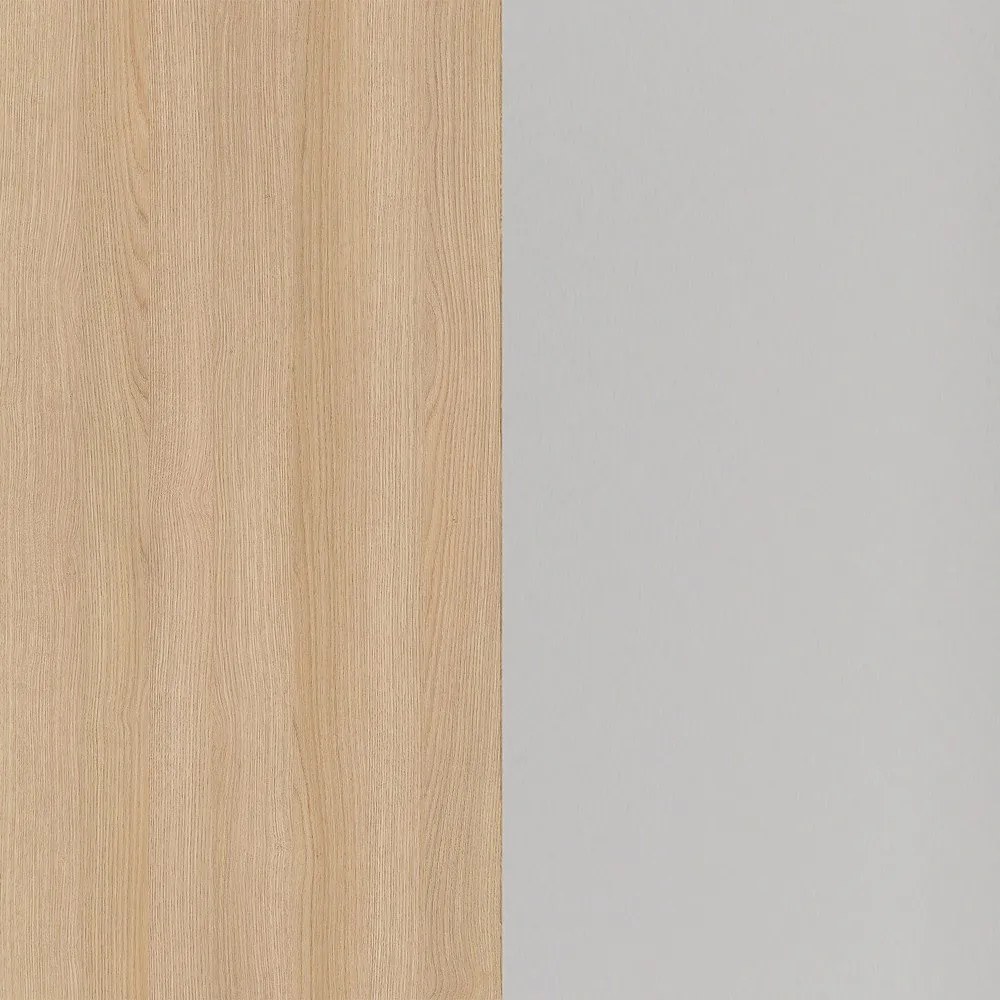 Polohovací pracovní stůl s deskou v dubovém dekoru 80x160 cm Downey – Germania