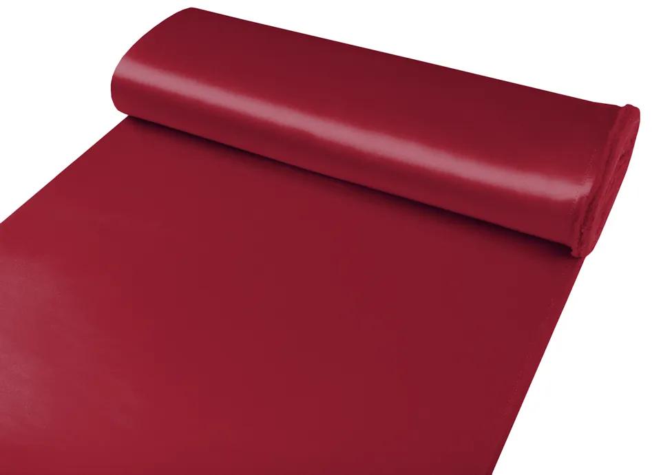 Biante Saténový závěs LUX-022 Vínově červený 140x210 cm