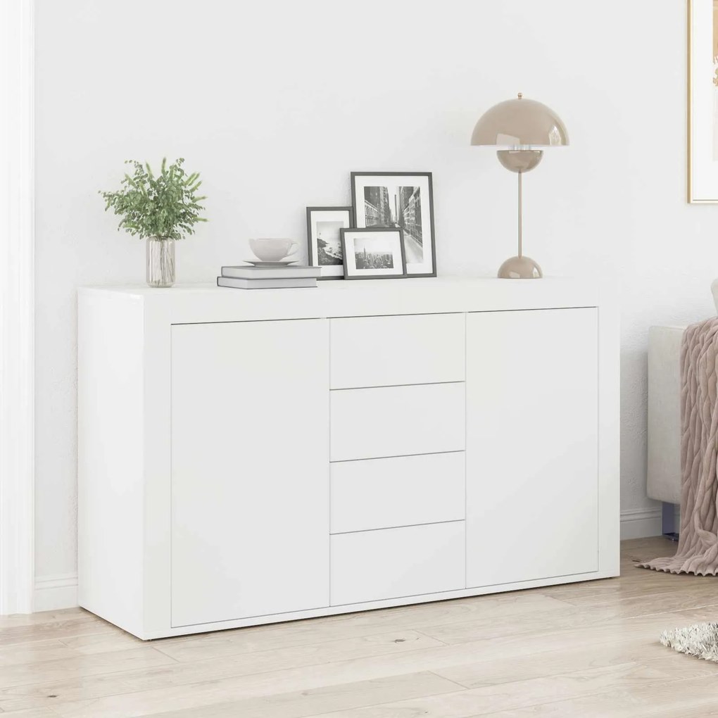 Servírovací skříň Bílá 120 x 36 x 69 cm Kompozitní dřevo 3333856