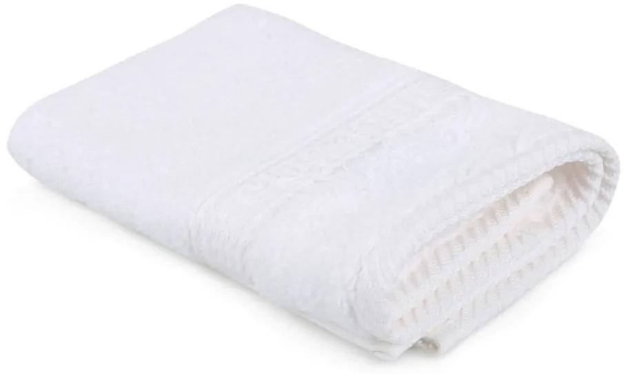 Bílý ručník Matt, 32 x 32 cm