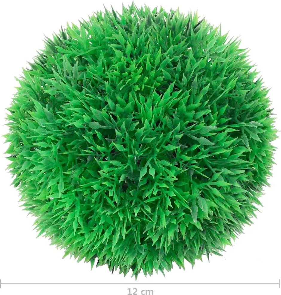 Umělé buxus koule 4 ks 12 cm 315477