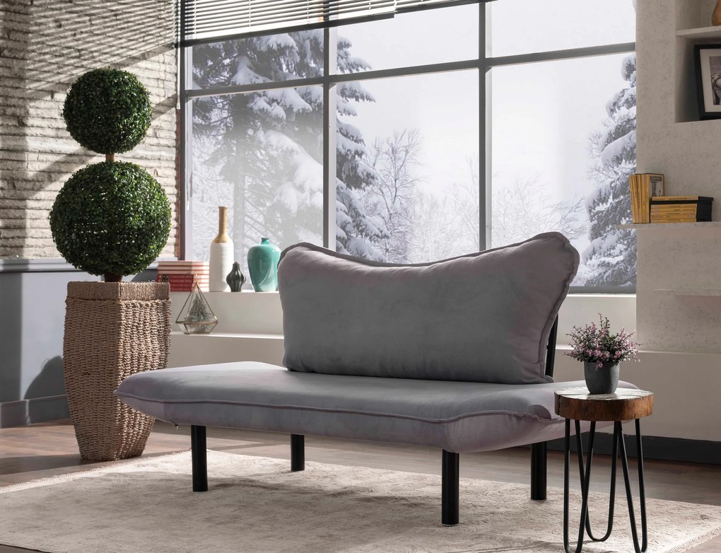 Atelier del Sofa 2-místná pohovka Chatto - Grey, Šedá