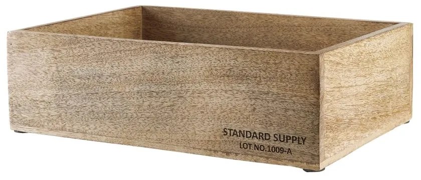 Butlers STANDARD SUPPLY Dřevěná bedýnka obdélníková 32 cm