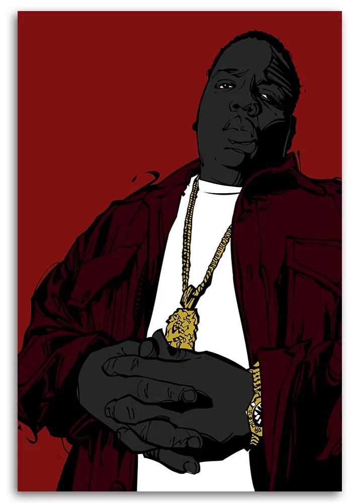 Gario Obraz na plátně The Notorious B.I.G - Nikita Abakumov Rozměry: 40 x 60 cm
