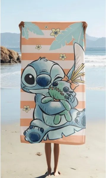 Jerry Fabrics Osuška Lilo a Stitch Tropical Hugs 70x140 cm