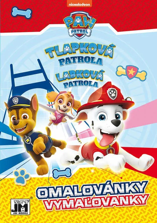 JIRI MODELS Omalovánky A5+ Tlapková Patrola (Paw Patrol) 5