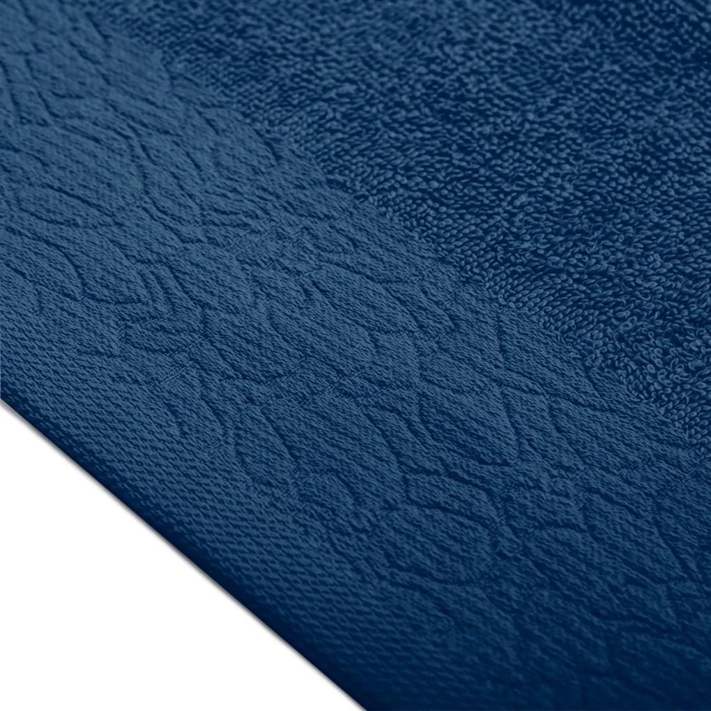 Ručník FLOSS klasický styl 30x50 cm námořnicky modrá