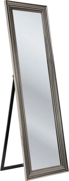 Stojací zrcadlo s rámem Silver 180x55cm