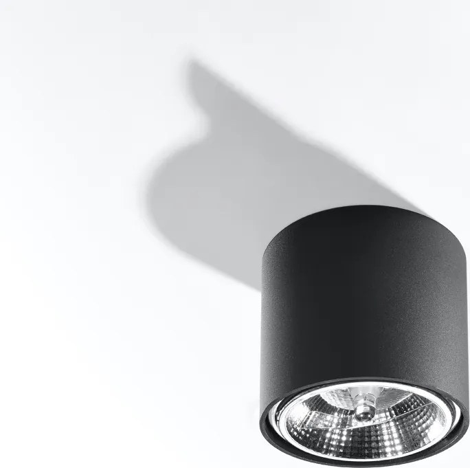 Sollux Lighting Stropní svítidlo TIUBE černé
