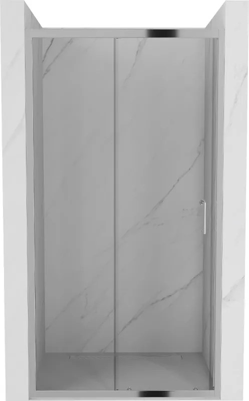 Mexen APIA sprchové posuvné dveře do otvoru 95cm, čiré/chrom, 845-095-000-01-00