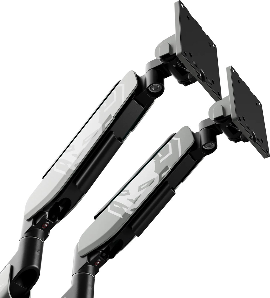 Držák na dva monitory 35" RGB šedo-černý: Diablo X-Arm Dual