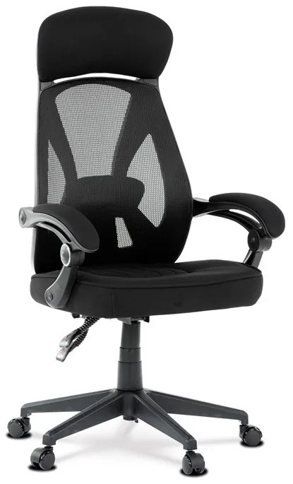 Ergonomická kancelářská židle VIGELTI - černá síťovina Barva: černá