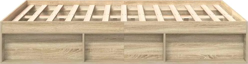 Rám postele dub sonoma 120 x 190 cm Small Double 3203896