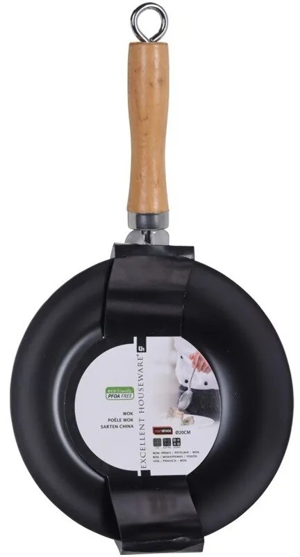 PROGARDEN WOK pánev s nepřilnavým povrchem 20 cm KO-170481450