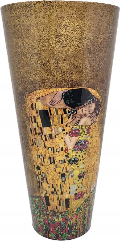 Váza Klimt Polibek Hliník 26,5 CM