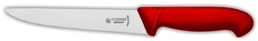 Giesser, Nůž kuchařský 18 cm červený