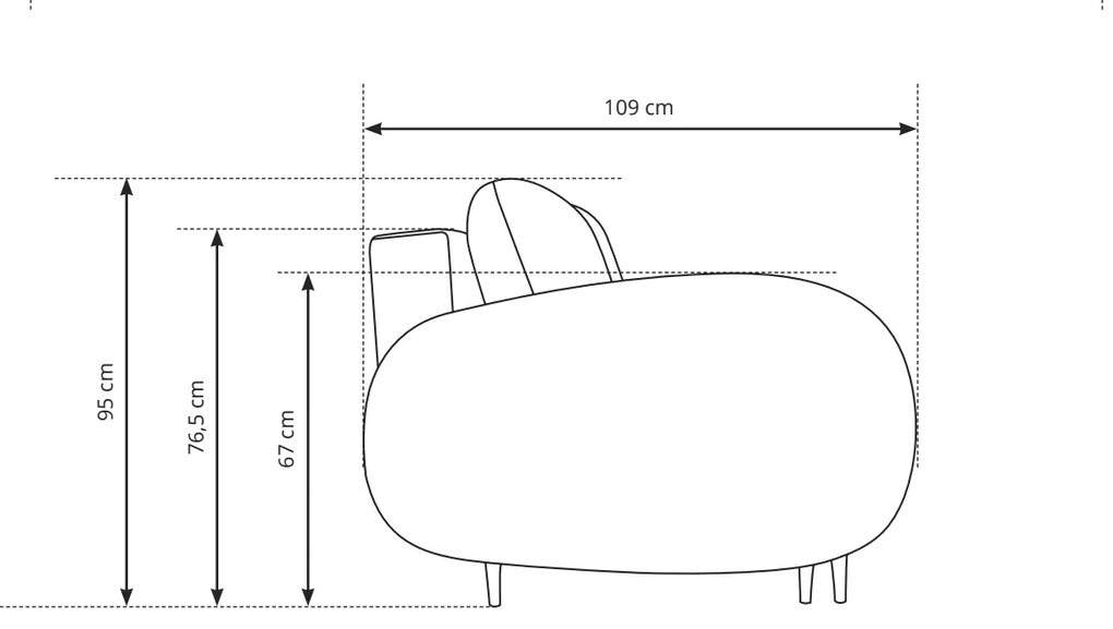 Pohovka SOFT Vyberte barvu látky: element 10