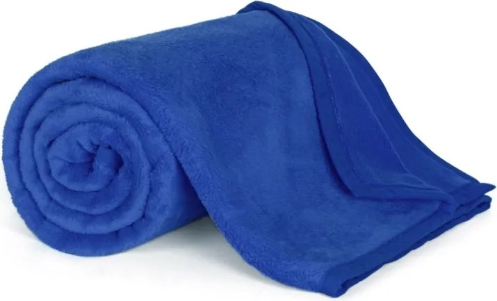 Bellatex Přikrývka Korall micro jednolůžko 150x200 cm Modrá