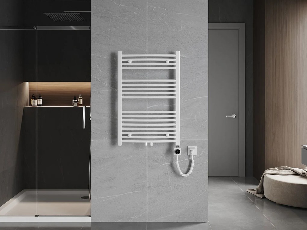 Mexen Ares, elektrické topné těleso 900 x 600 mm, 400 W, bílá, W102-5900-600-6400-20