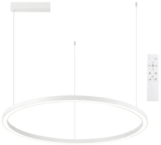 Brilagi - LED Stmívat. lustr na lanku PORTOFINO LED/60W/230V pr. 80 cm bílá +DO