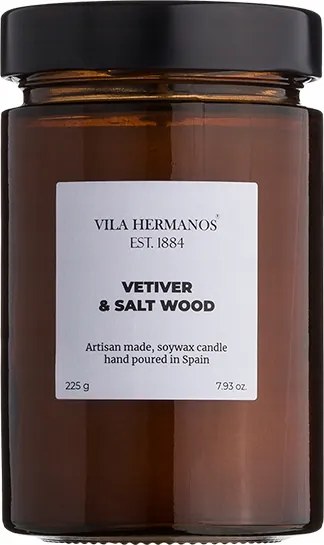 Vetiver & Salt Wood – Vila Hermanos – vonná svíčka 225 g