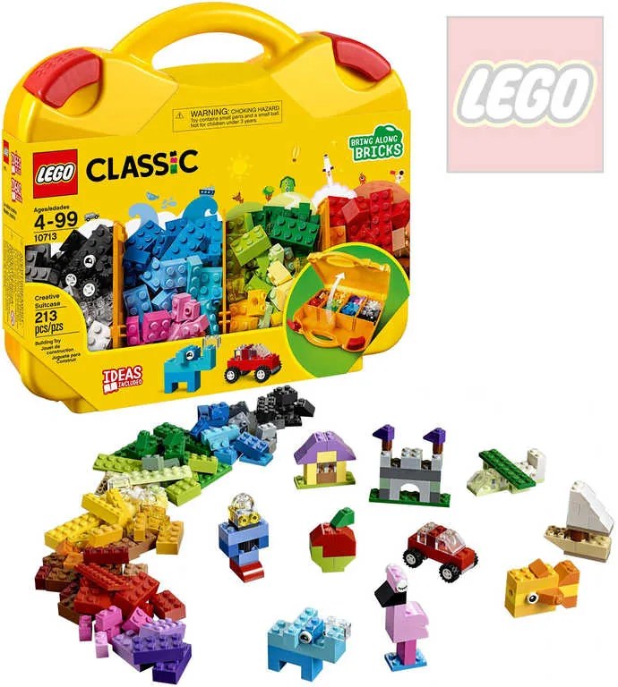 LEGO CLASSIC Kreativní kufřík STAVEBNICE 10713 2210713