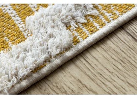 koberec ECO SISAL BOHO MOROC Diamanty 22297 střapce dvě úrovně rou velikost 136x190 cm | krásné koberce cz