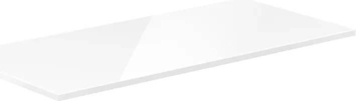 Mexen Uni, pracovní deska 100 cm, bílá lesklá, 91AXX-1004-464-18-00