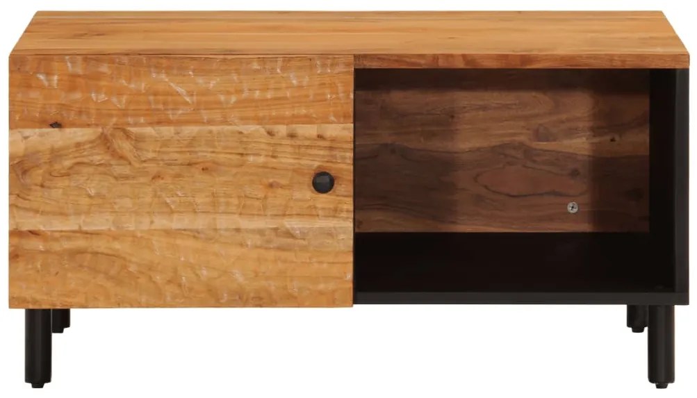 Konferenční stolek 80 x 50 x 40 cm masivní akáciové dřevo - Default Title