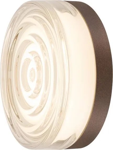 LA 1010211 CYFT WAVE XL Přisazené nástěnné a stropní svítidlo, 2700/3000/4000 K, 15 W, PHASE, 105°, IP65 černá / čirá - BIG WHITE (SLV)