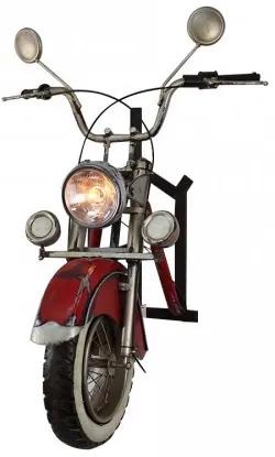Nástěnná lucerna ve tvaru motocyklu pro závodní šampiony 106cm