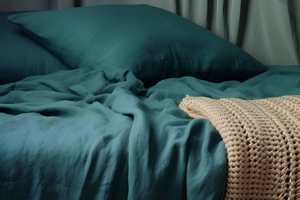 Mušelínové prodloužené povlečení Ocean Velikost: 140 x 220 + 70 x 90