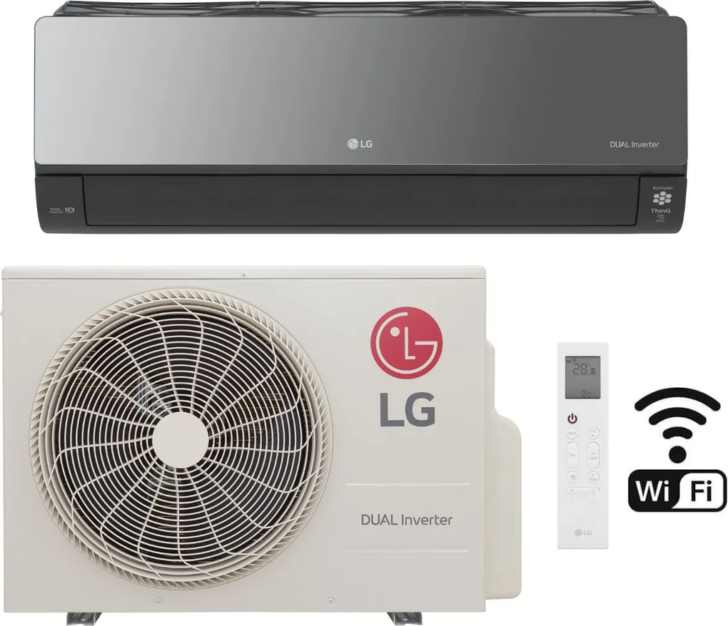 Klimatizace LG Artcool Mirror 6,6 kW - sestava 1+1 včetně montáže