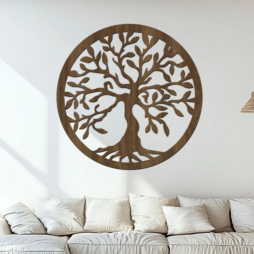 dřevo života Dřevěný strom PROMĚNY Zvolte barvu dekoru: Horský dub, Zvolte rozměr Ø (cm): 60