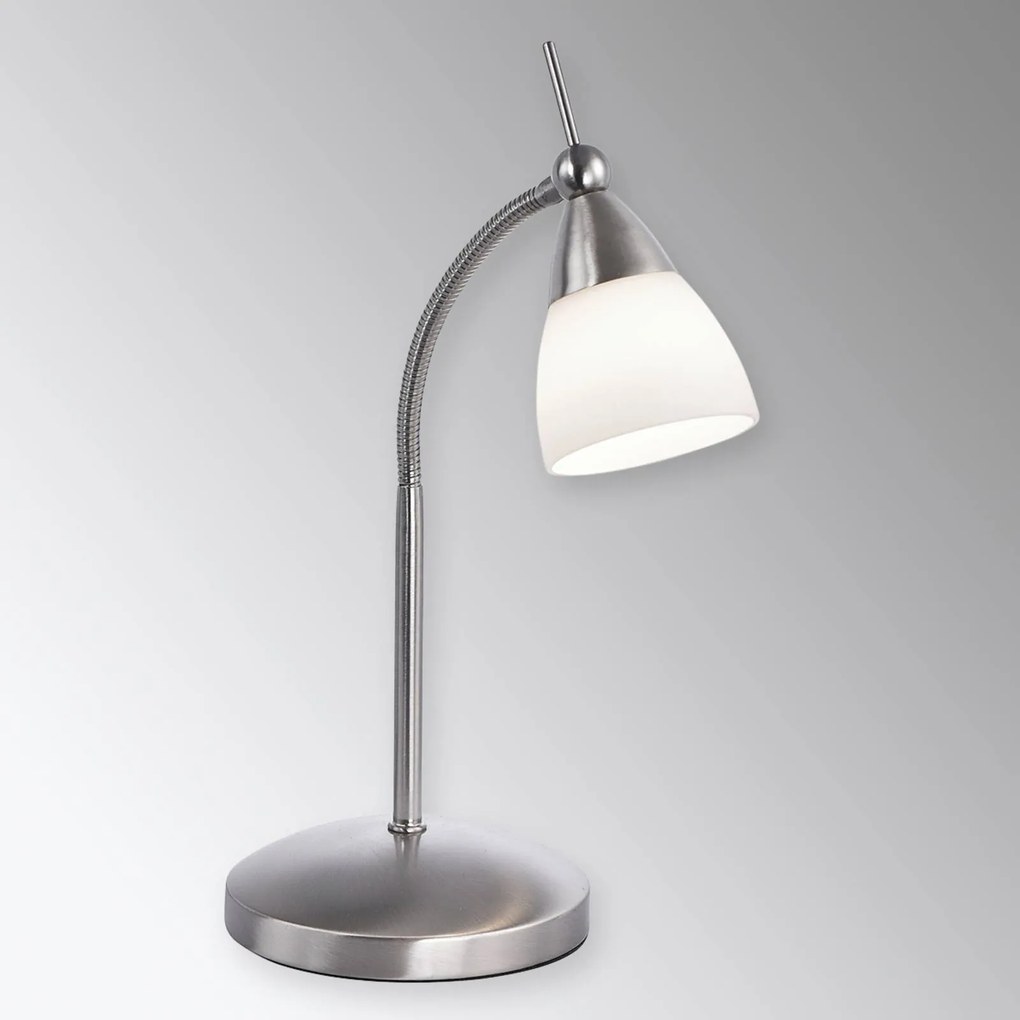 Pino - klasická stolní lampa s LED žárovkou