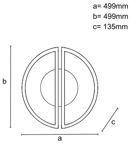 LED Stmívatelné stropní svítidlo LED/75W/230V 3000-6500K + dálkové ovládání