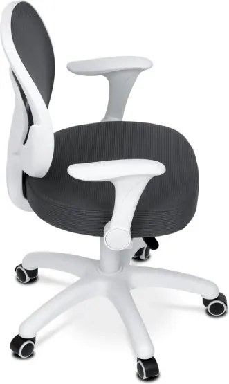 Dětská otočná židle šedá KA-K1062 GREY