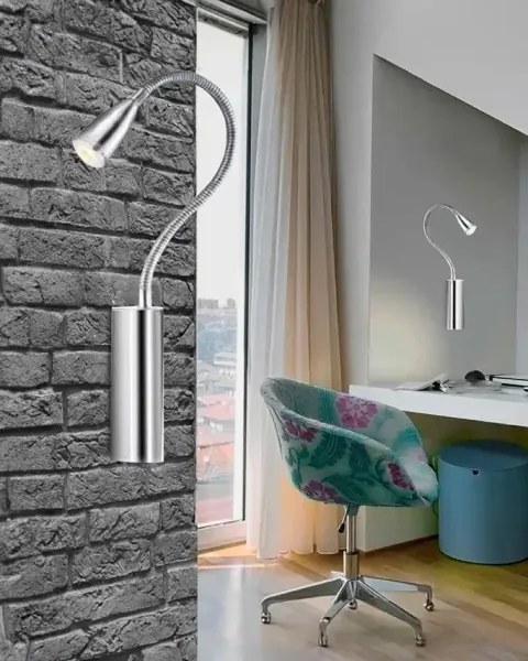 LED nástěnné svítidlo Veronica chrom