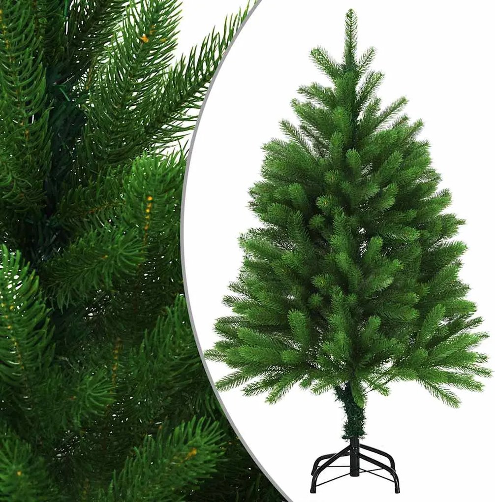 Umělý vánoční stromek s realistickým jehličím 120 cm zelený 284328