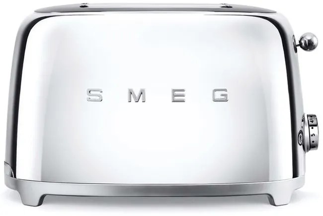 SMEG Retro toustovač - 2 plátkový - chrom (50089)