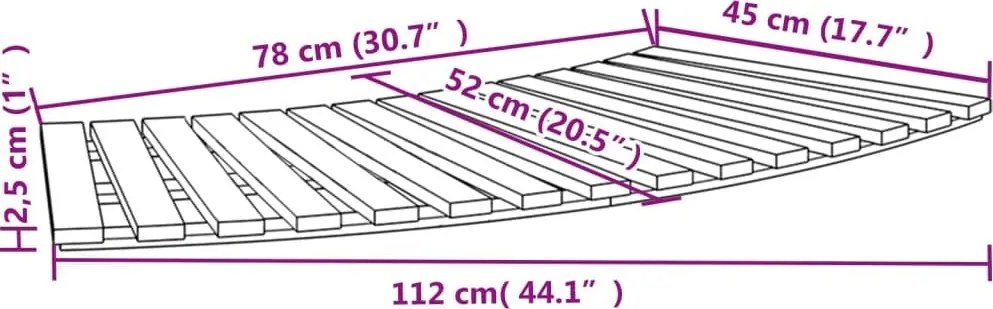 vidaXL Obruba k vířivce polyratan a masivní akáciové dřevo [3270654] Barva: Šedá