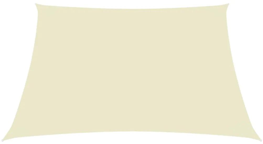 Stínící plachta oxfordská látka čtvercová 7 x 7 m krémová,  135198