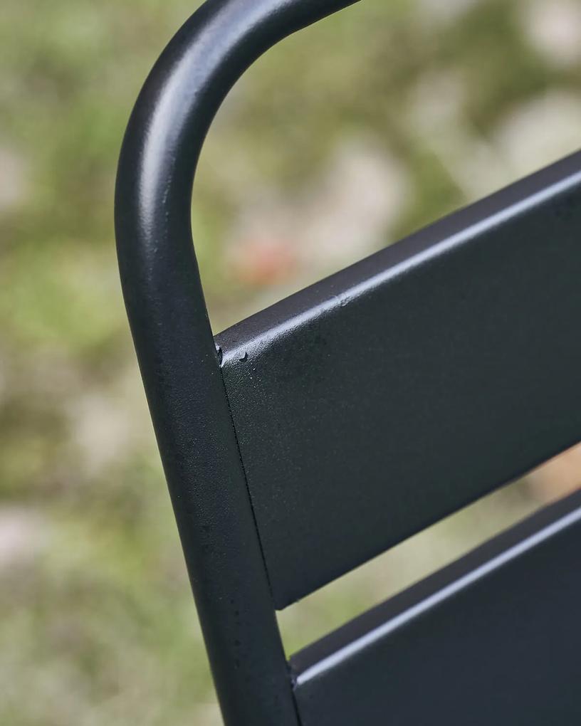 Zahradní židle hallo černá MUZZA