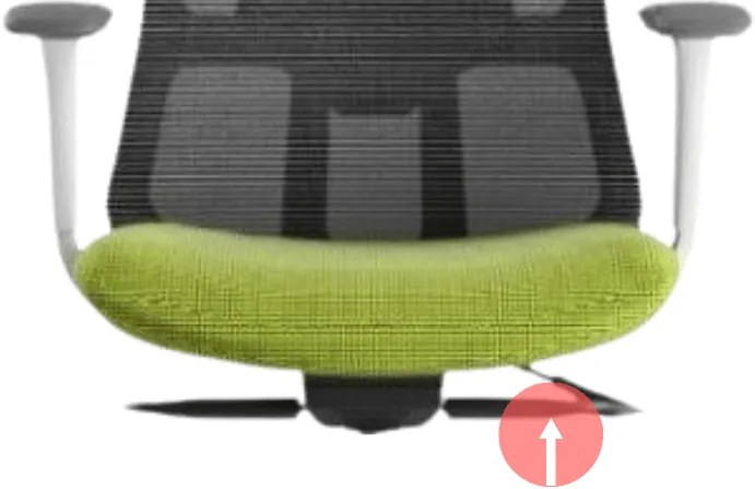MERCURY Ergonomická kancelářská židle TIANA - šedá síťovina / zelená látka